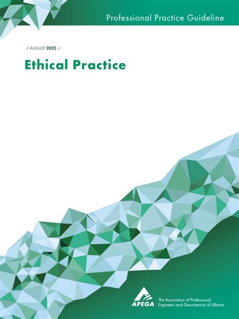 Apega Ethical Practice Pdf