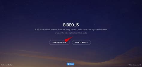 webサイトの背景に動画を簡単設置できるjavascriptライブラリ「bideo js」 junjunweb