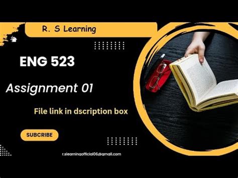Eng 523 Assignment1 Solution 2024 Eng523assignment1solution2024