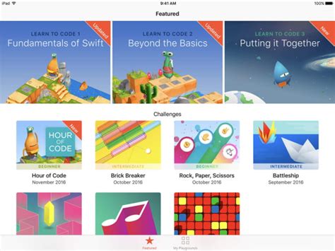 Swift Playgrounds App Gets Updated With Learn To Code 3 Module Hour Of