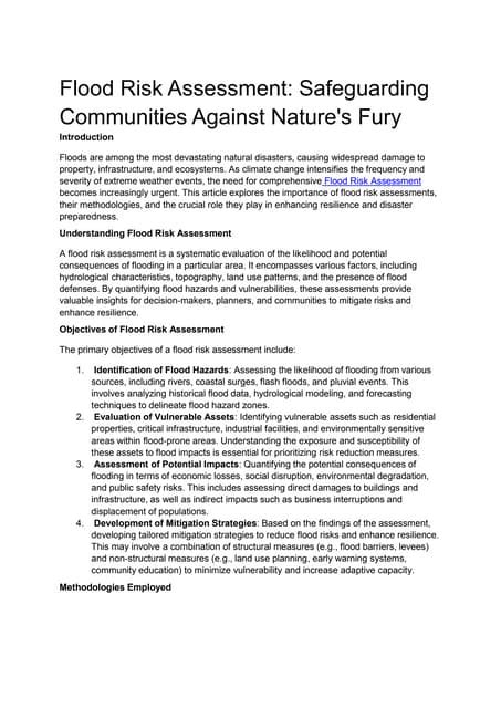 Identifying Vulnerable And At Risk Sitesplaces 1pptx