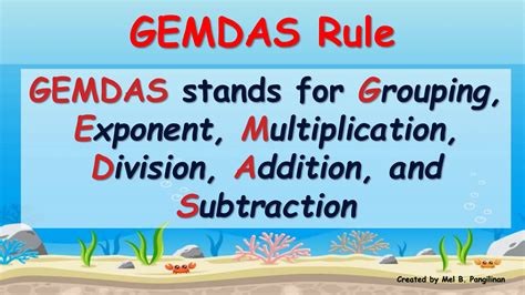 Math 6 Module 17 Session 1 Gemdas Part 1 Ppsx