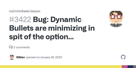 bug dynamic bullets are minimizing in spit of the option dynamicmainbullets being set to 5 on a