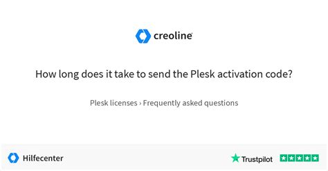 How Long Does It Take To Send The Plesk Activation Code