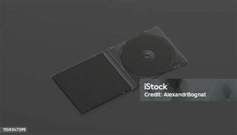 빈 검은 색 Cd 케이스 모형 열기 측면 보기 격리 검은색에 대한 스톡 사진 및 기타 이미지 검은색 콤팩트 디스크 0명 Istock