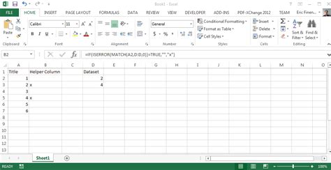 worksheet function how to do an except filter in excel as a set