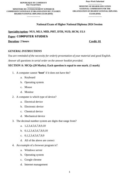 computer revision 1 pdf printer computing computer network