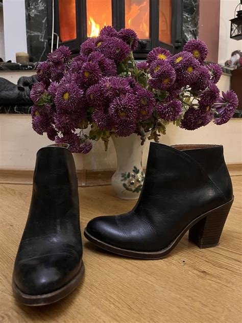 Чоботи шкіряні — ціна 500 грн у каталозі Чоботи Купити жіночі речі за доступною ціною на Шафі