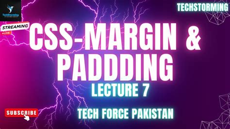 Learn The Concepts Of Margin And Padding In Css Techstorming Tech