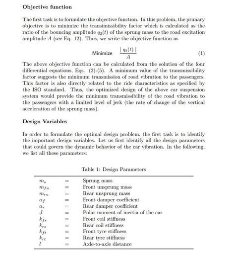 Solved Objective Function 1 The First Task Is To Formulate