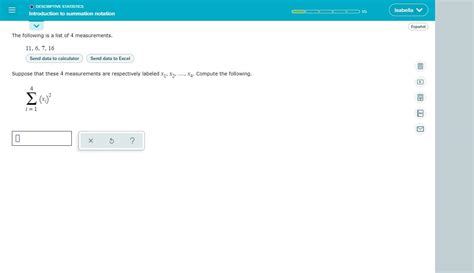 Solved O DESCRIPTIVE STATISTICS Introduction To Summation Chegg