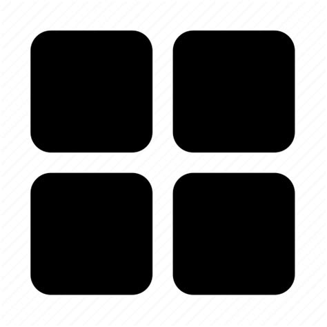 Menu Squares Box Menu Button User Interface Icon Download On