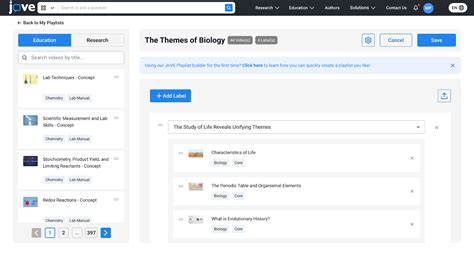 Creating Editing And Saving A Playlist Jove