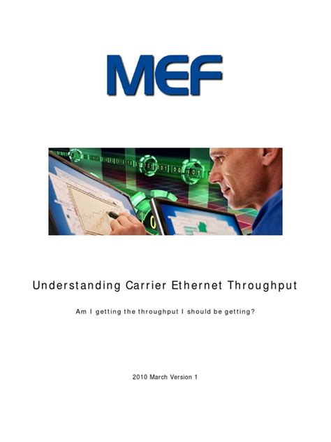 Understanding Carrier Ethernet Throughput Pdf Transmission Control
