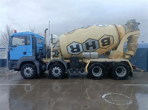 ბეტონ მზიდი მიქსერი ბეტონის მანქანა