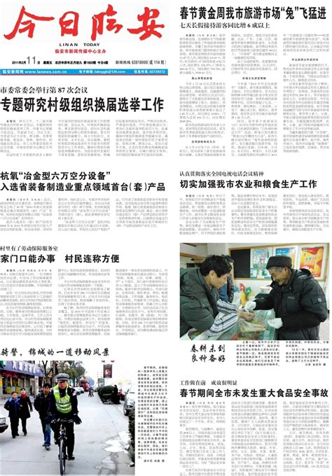 专题研究村级组织换届选举工作 今日临安