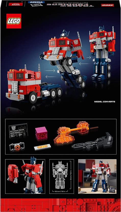 Lego Icons Optimus Prime 10302 Monsieur Brique