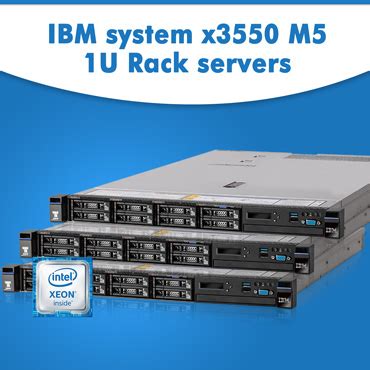 Buy IBM System X3550 M5 1U Rack Servers Online At Best Price