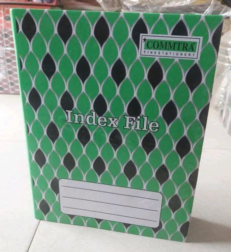 Paper Commtra Index File Green Paper Size A At Best Price In Ludhiana ID