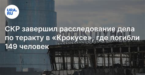 Кто и зачем устроил теракт в Крокус Сити Холл расследование СК РФ