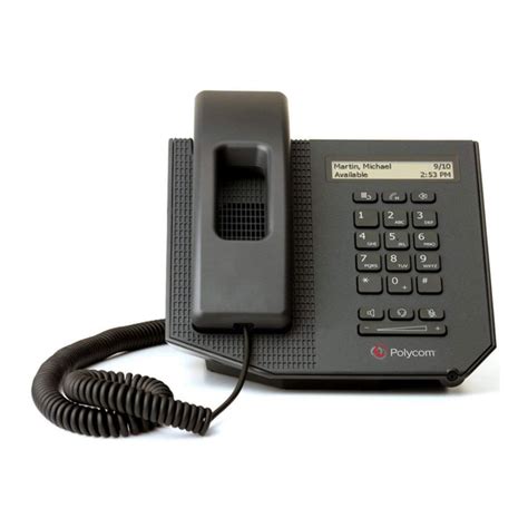 POLYCOM CX300 USER MANUAL Pdf Download ManualsLib