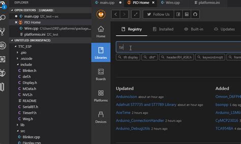 Cant Type Project Name In Pio Home · Issue 892 · Platformioplatformio Vscode Ide · Github