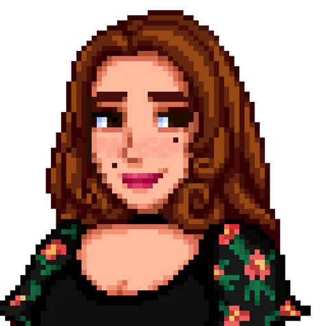 I Made Myself In Stardew And Used A Mod To Add It Into The Game And Im