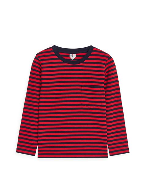 Striped Long Sleeve Redblack Arket