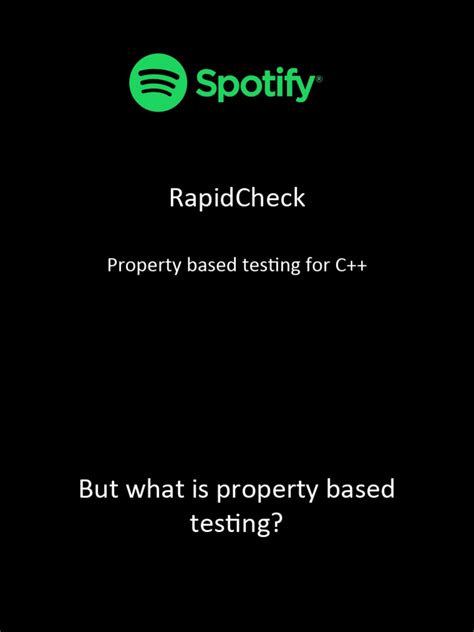 Rapidcheck Property Based Testing For C Emil Eriksson Cppcon