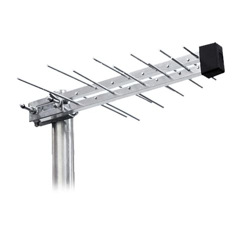 Эфирная антенна LANS LP-10 DVB-T2 с усилителем, алюминий, Л000083 ...