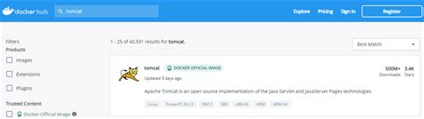 docker运行tomcat镜像且主机访问 极客之音