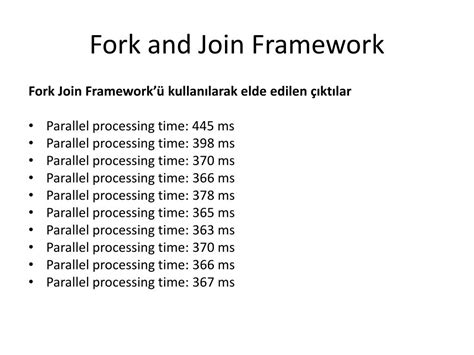 Ppt Fork And Join Framework Powerpoint Presentation Free Download Id