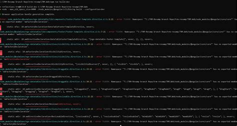 Swimlane Ngx Datatable 20 0 0 Unexpected Error Is Coming Issue