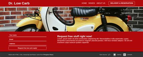 Github Luc Silvarestaurant Page Restaurant Webpage Project Made With Reactjs