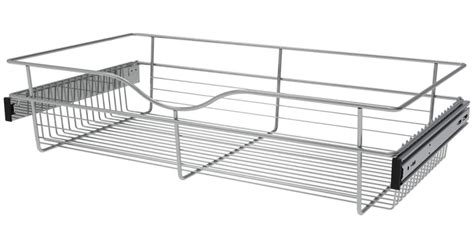 Rev A Shelf CB CR Classic Closet W X D X H Slide Out Pull Out Closet Basket