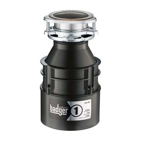 Insinkerator Garbage Disposal Badger 1 1 3 Hp Continuous Feed