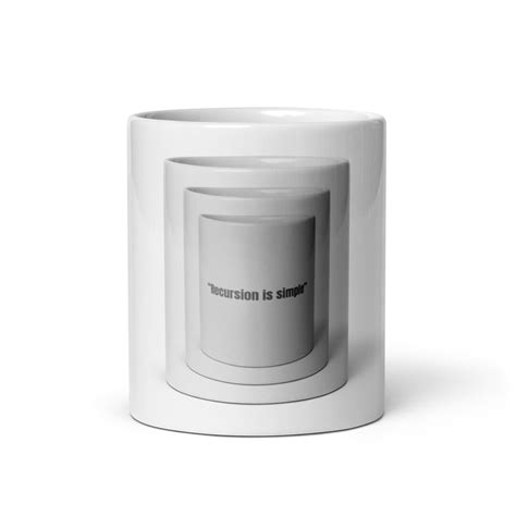 Recursion Is Simple Etsy