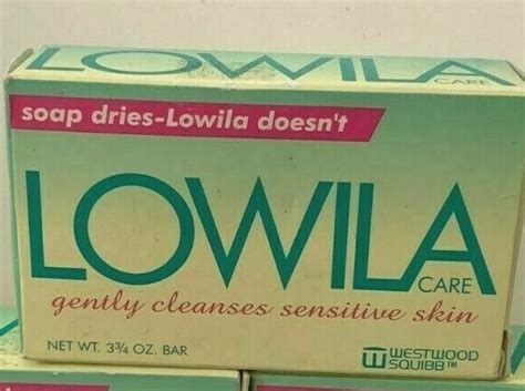 Lowila Vintage Bar Soap 375 Oz For Sensitive Skin Discontinued Rare
