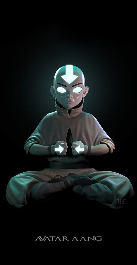 Aang Airbending Avatar State