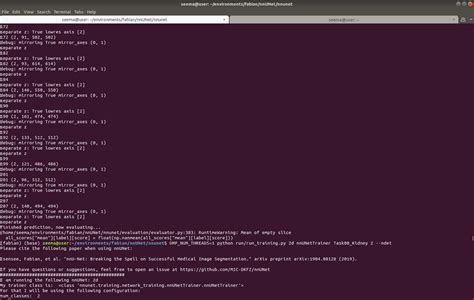 Error While Training Issue MIC DKFZ NnUNet GitHub