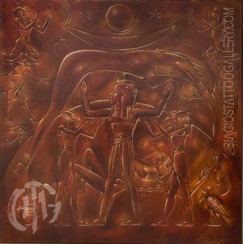 Geb And Nut By Biagio Tattoonow