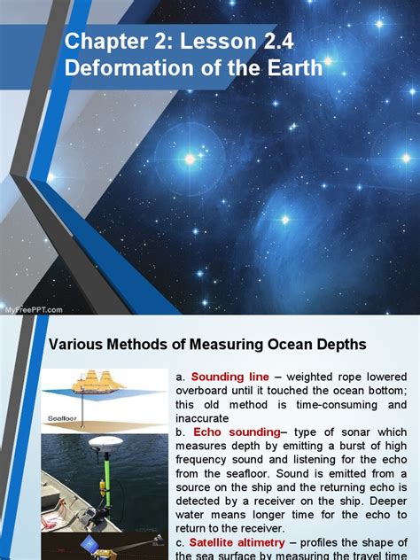 Chapter 24deformation Of The Earth Pdf Plate Tectonics Seabed