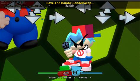 Dave And Bambi Genderswap Apple Edition Mod For Friday Night Funkin