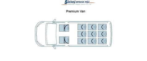 รถตู้ให้เช่า รถตู้ 10 ที่นั่ง Premium Van พร้อมคนขับ