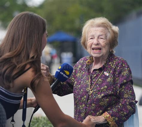 Sex Therapist Media Personality And Author Dr Ruth Westheimer On The