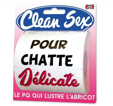 Papier Toilette Clean Sex Femme Bing Bang Folies