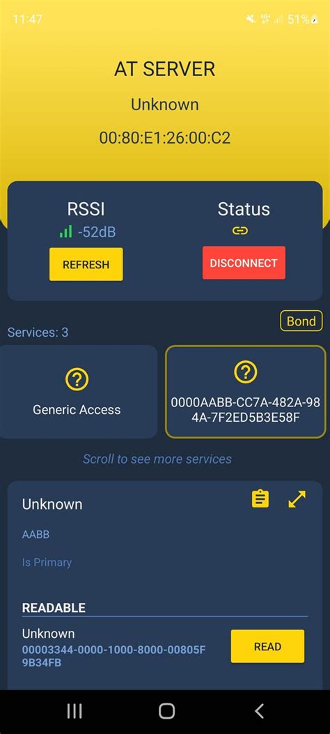 File Connectivity ST BLE ToolBox Custom Service Stm32mcu