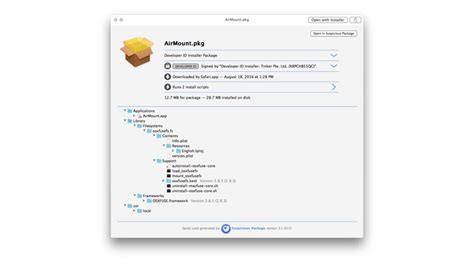 How To Inspect An Os X Package File Pkg Without Installing