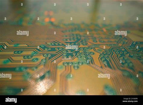 Electronic Circuit Board Background Electronic Computer Hardware Technology Motherboard