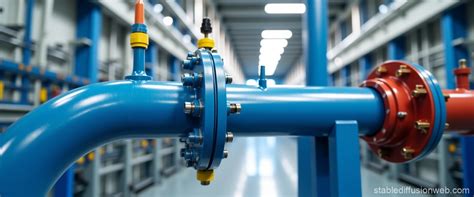 Nuclear Power Station Pipeline Valve Stable Diffusion Online